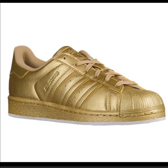 adidas | Shoes | Gold Adidas | Poshmark